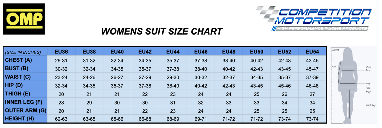 OMP First ELLE Driver Suit at Competition Motorsport