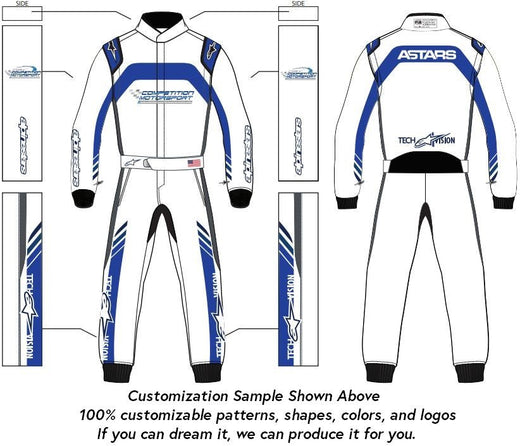 Auto Racing Driver Suits at Competition Motorsport